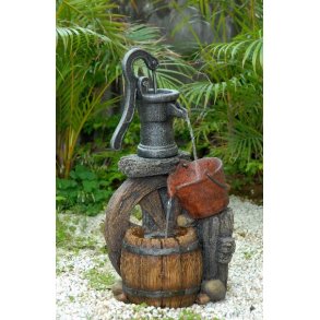 Vandfontæner og vandkunst - indendørs og udendørs springvand i polyresin